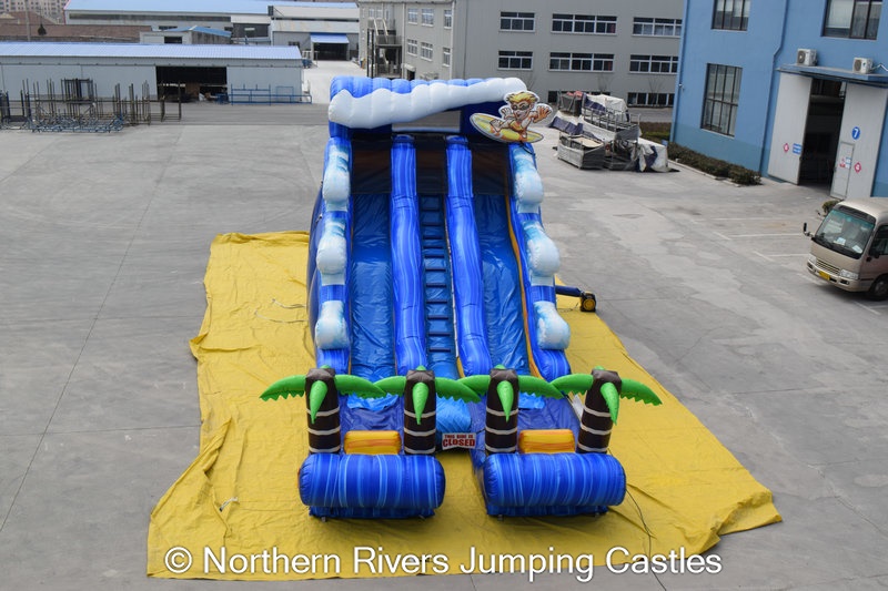 Hang 10 Double Lane Water Slide - Hire company in BYRON BAY, Ballina ...