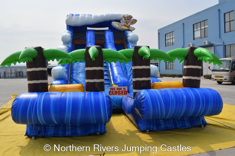 Hang 10 Double Lane Water Slide - Hire company in BYRON BAY, Ballina ...