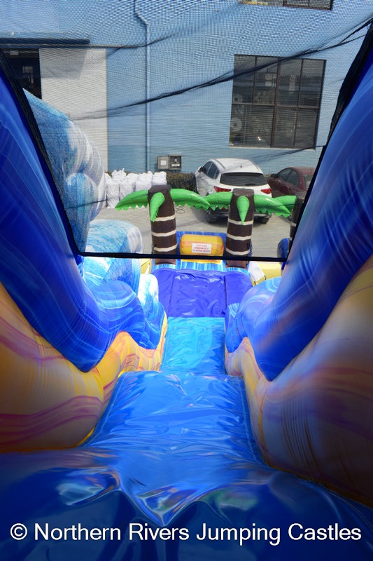 Hang 10 Double Lane Water Slide - Hire company in BYRON BAY, Ballina ...